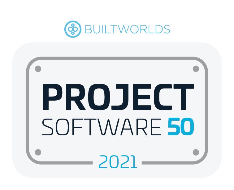 Winners - BuiltWorlds' 2021 Project Software 50 list