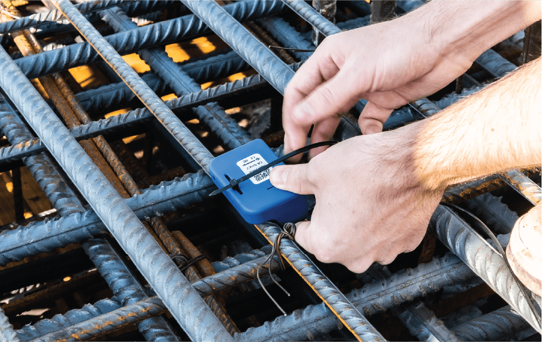 How using sensors improves the measuring of concrete maturity