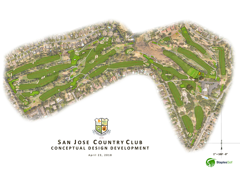 San Jose Country Club | Staples Golf Design