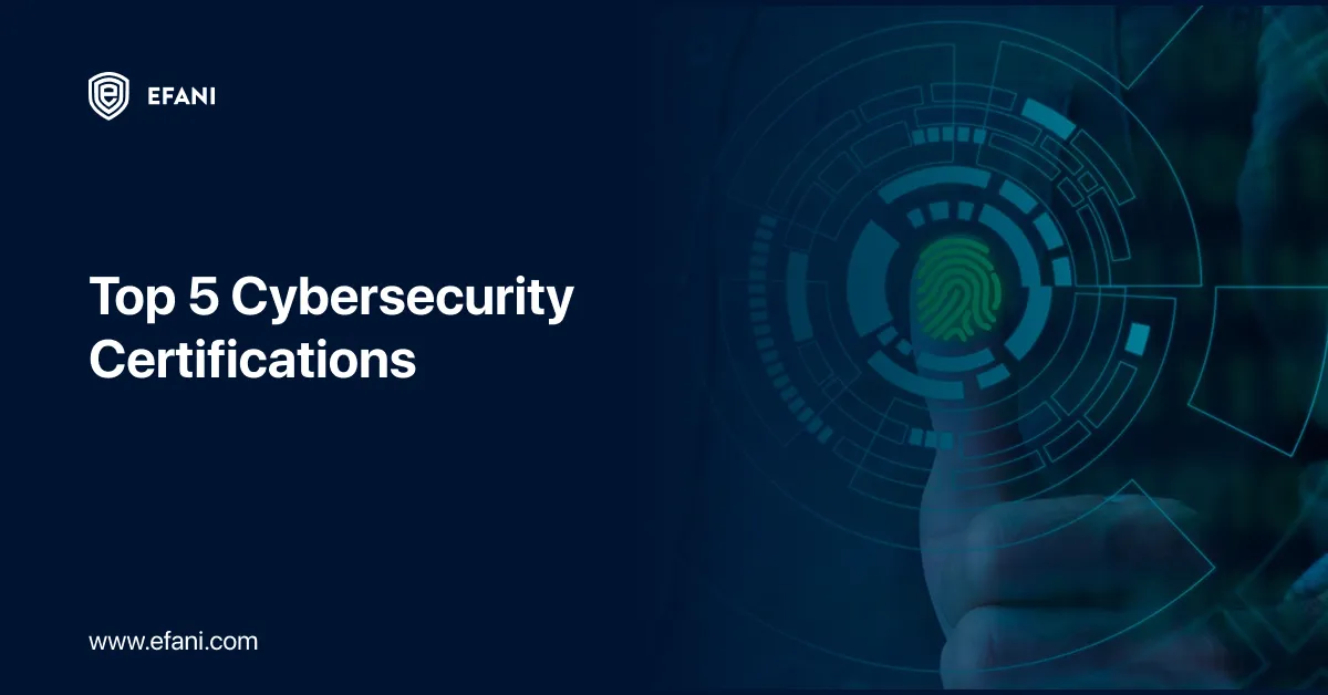 Top 5 Cybersecurity Certifications in 2024
