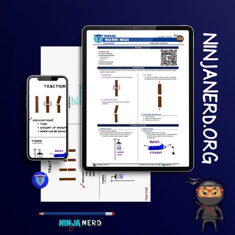 Traction - Illustrations - NinjaNerd Medicine