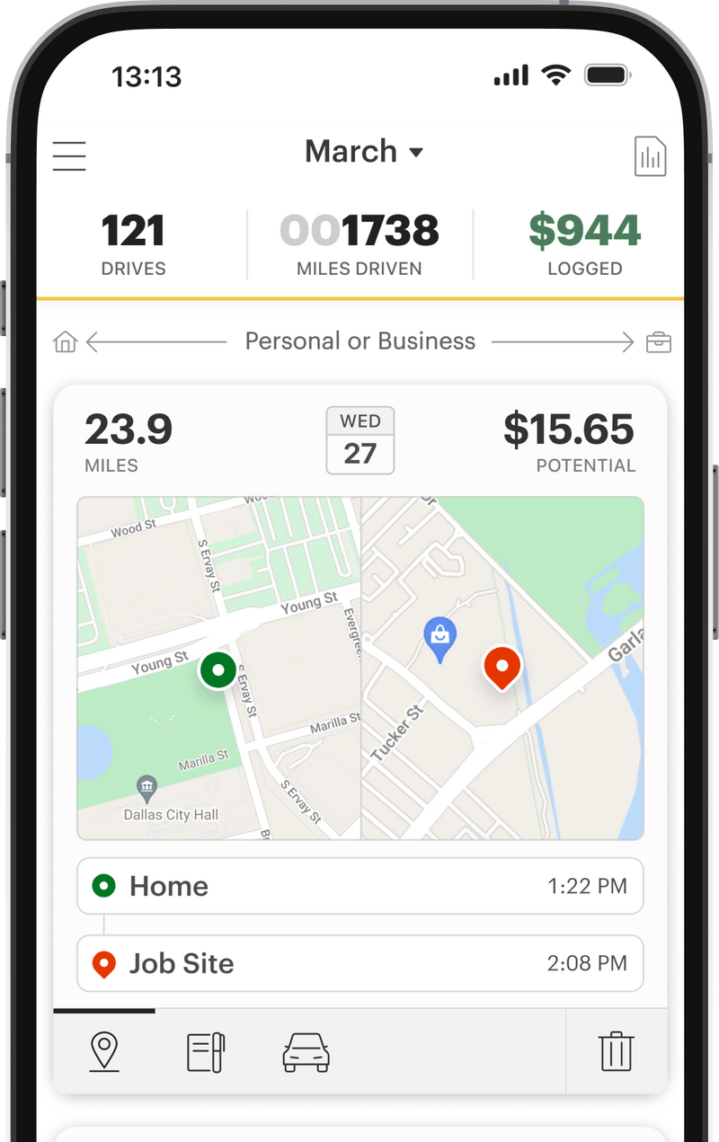 Automatic Mileage Tracker | MileIQ