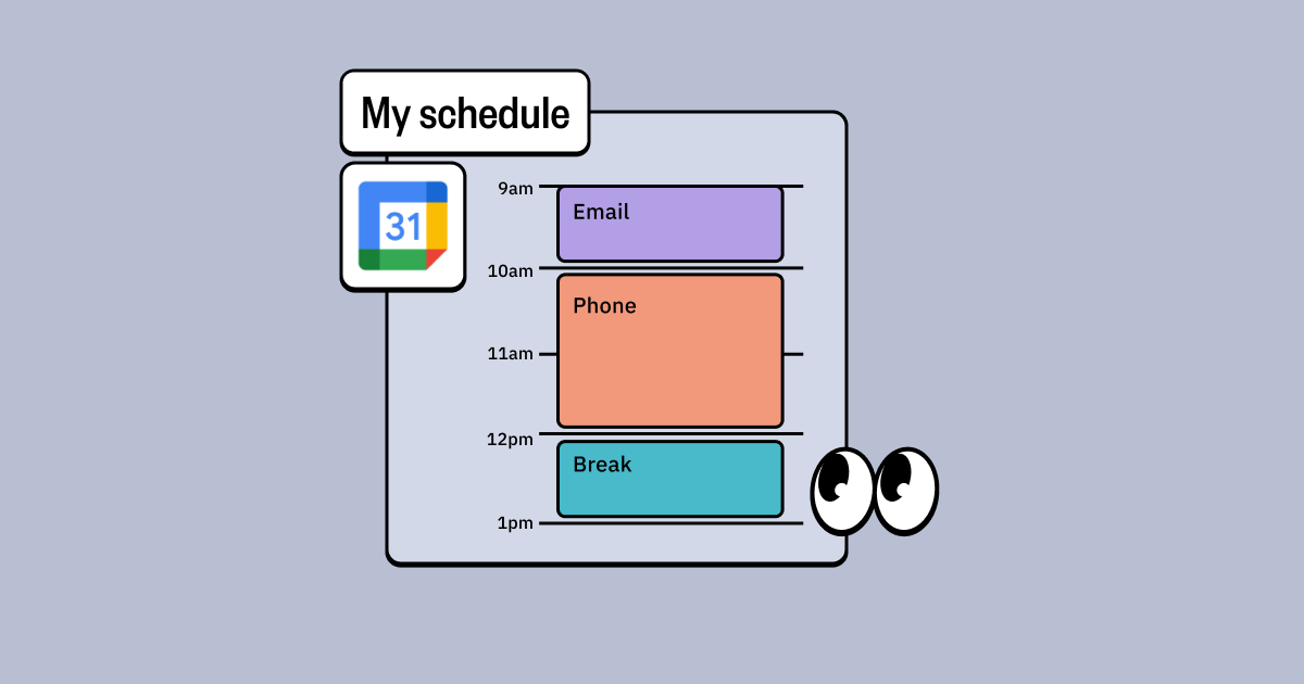 Assembled + Google Calendar = your new favorite schedule