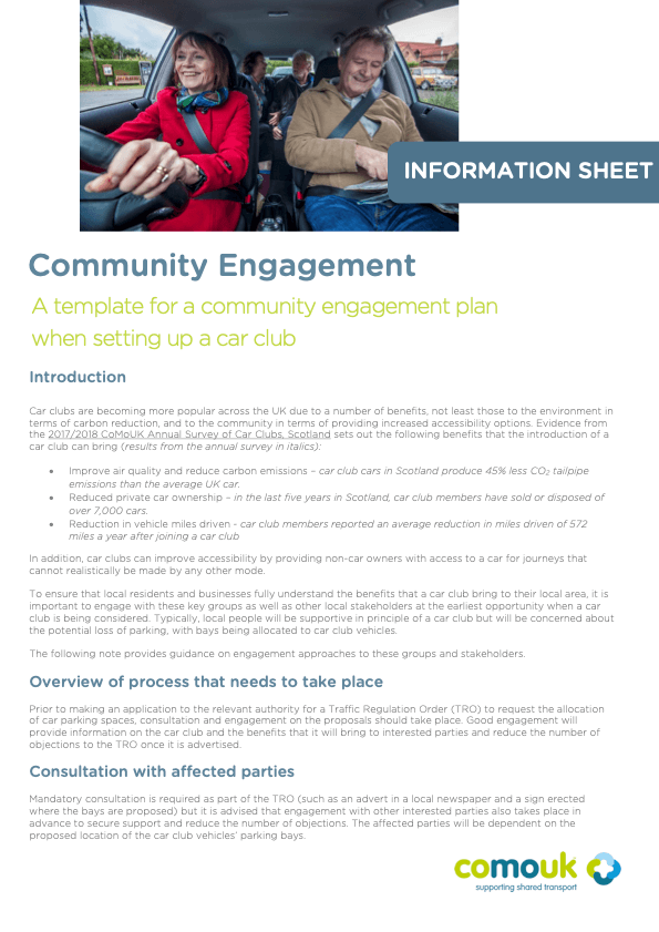 Document > Community Engagement Plan