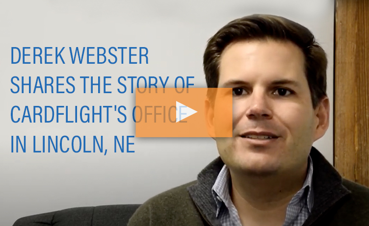 Derek Webster shares the story of CardFlight's office in Lincoln, NE