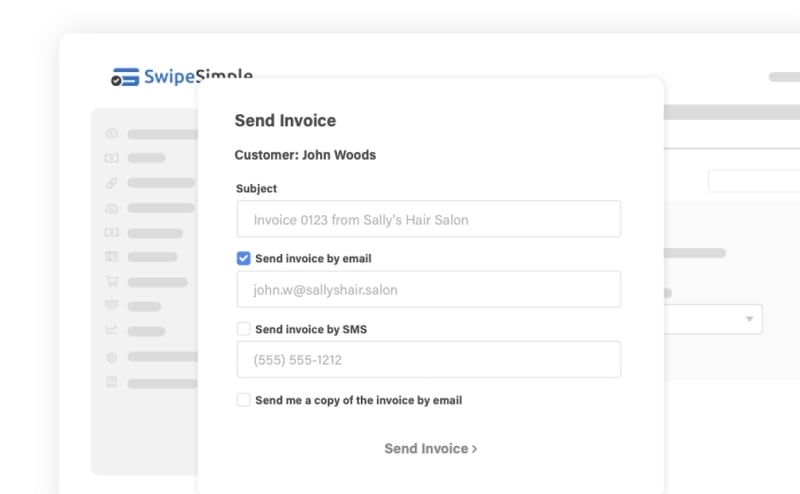 Accept credit cards right from your web browser with SwipeSimple