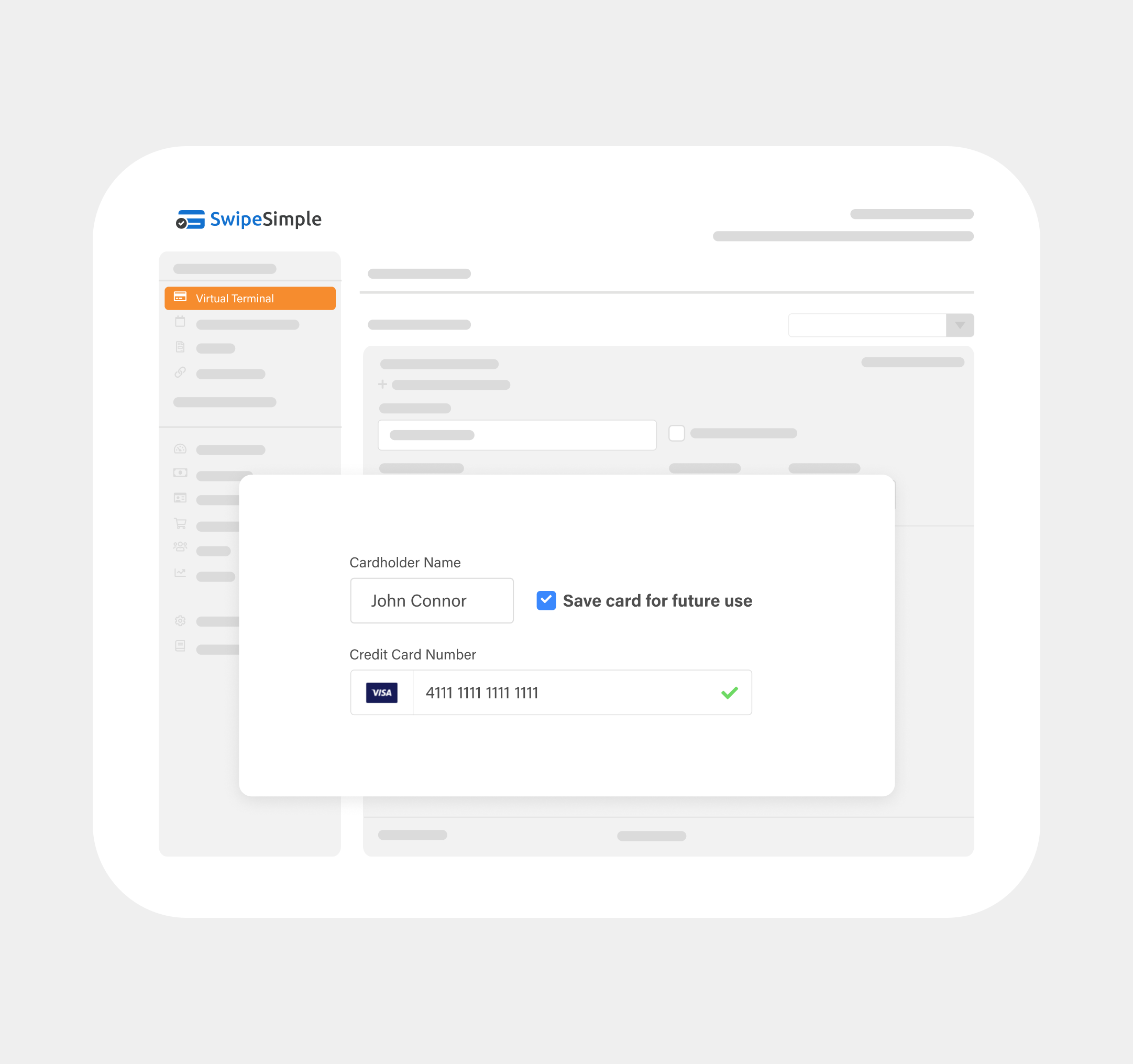 Take payments anywhere your business takes you with SwipeSimple.