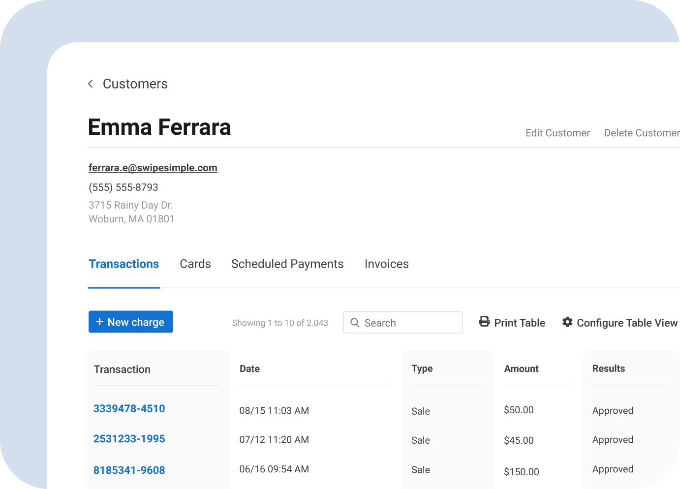 SwipeSimple for Retail merchants