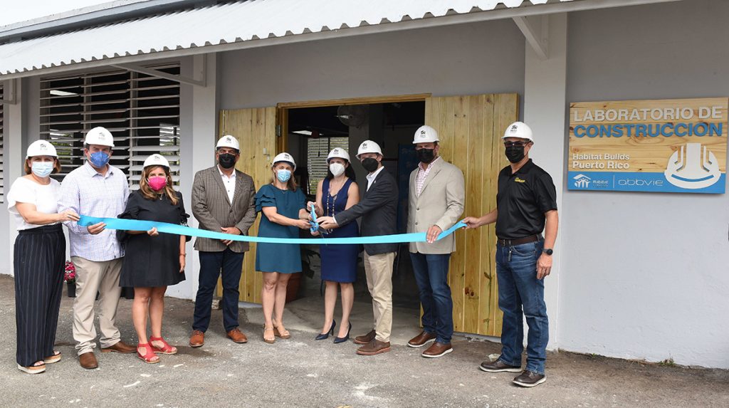 Inauguran Laboratorio de Construcción Habitat Builds Puerto Rico