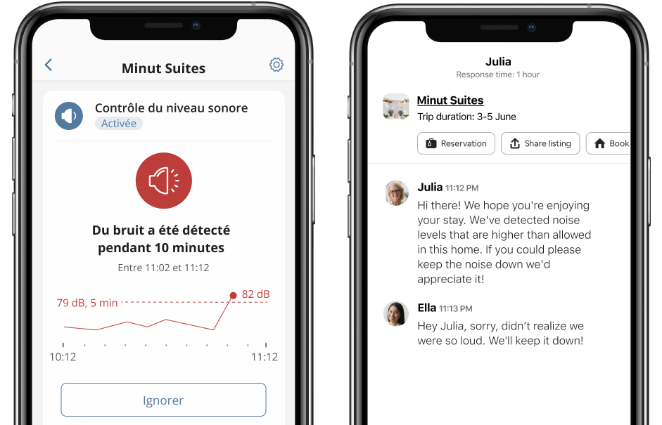 The most powerful Airbnb home security sensor | Minut