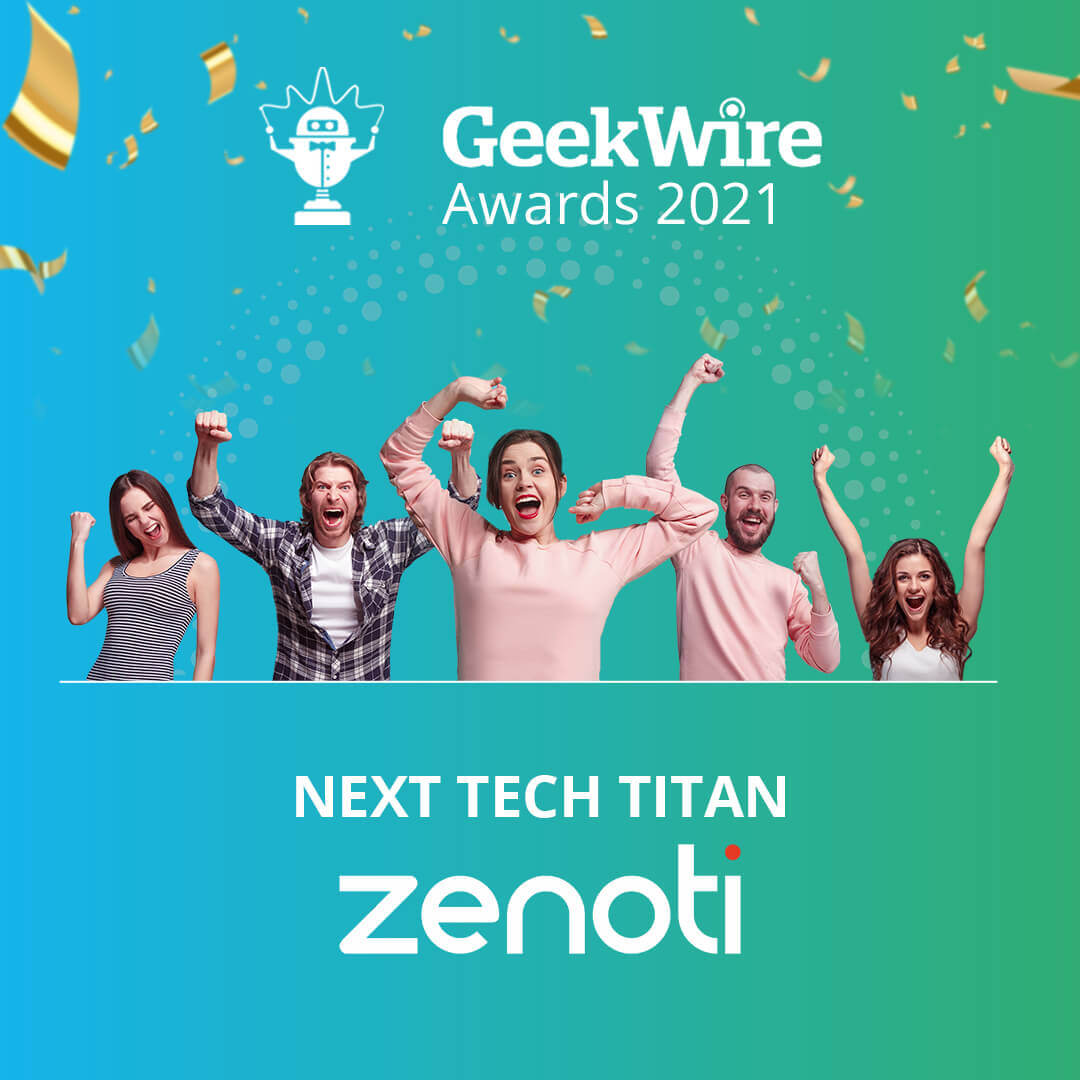 Zenoti Announced as Next Tech Titan by GeekWire