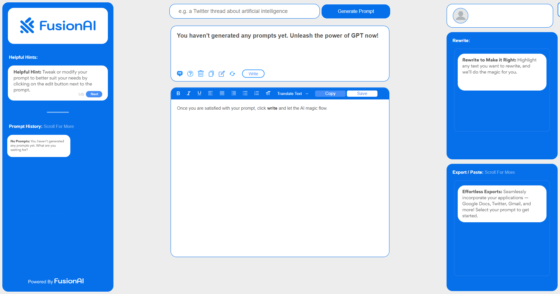 AI Solution - Fusion