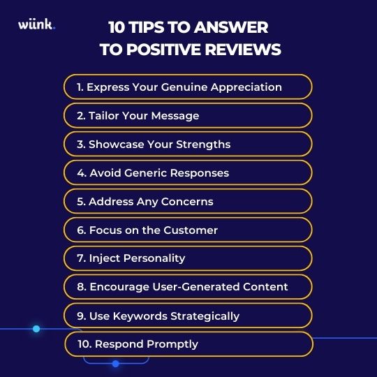Positive Review Responses – How To Respond To A Review – QFSW