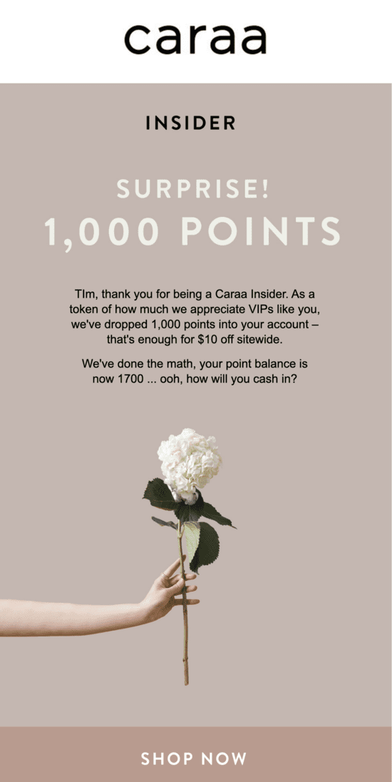 10 loyalty program emails to try [with 10 examples]