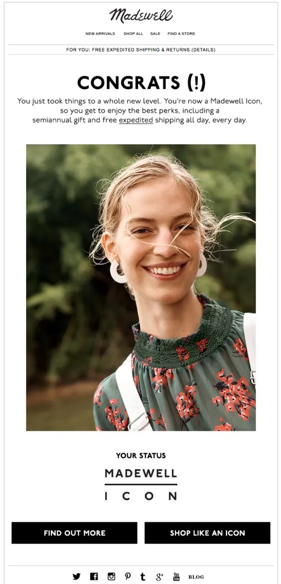 10 loyalty program emails to try [with 10 examples]