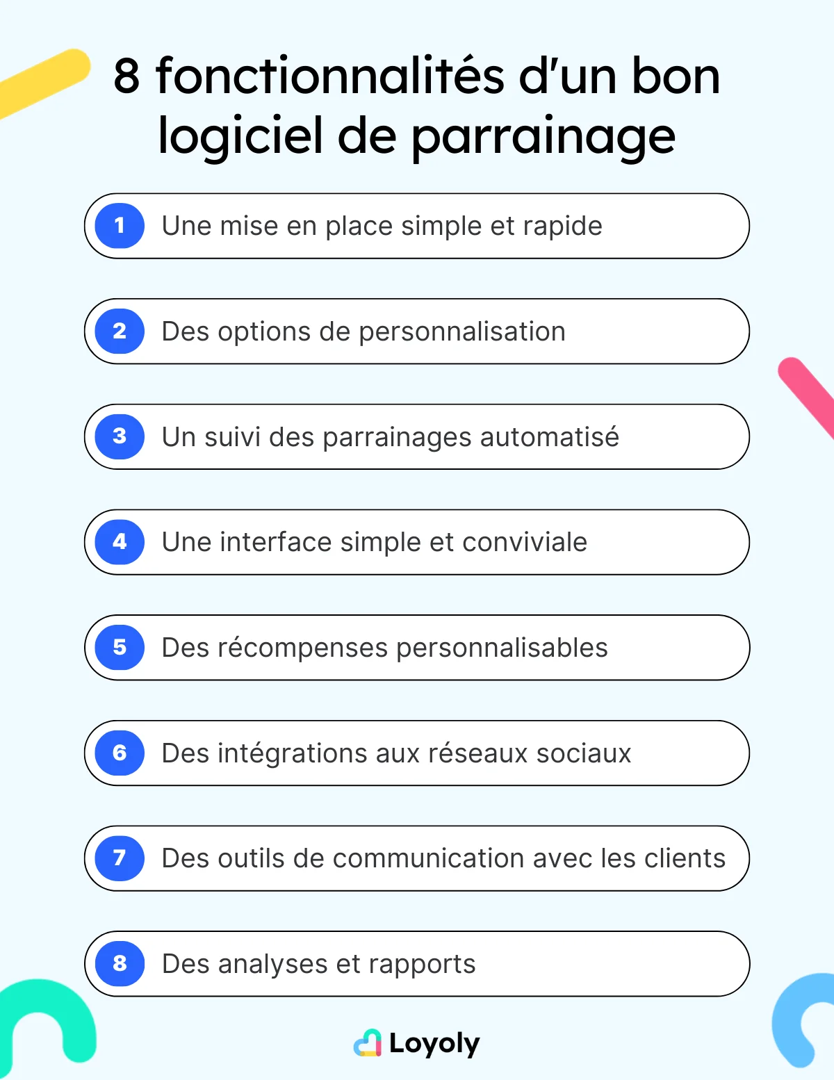 Les 7 meilleurs logiciels de programme de parrainage de 2024 (avec avantages et inconvénients)