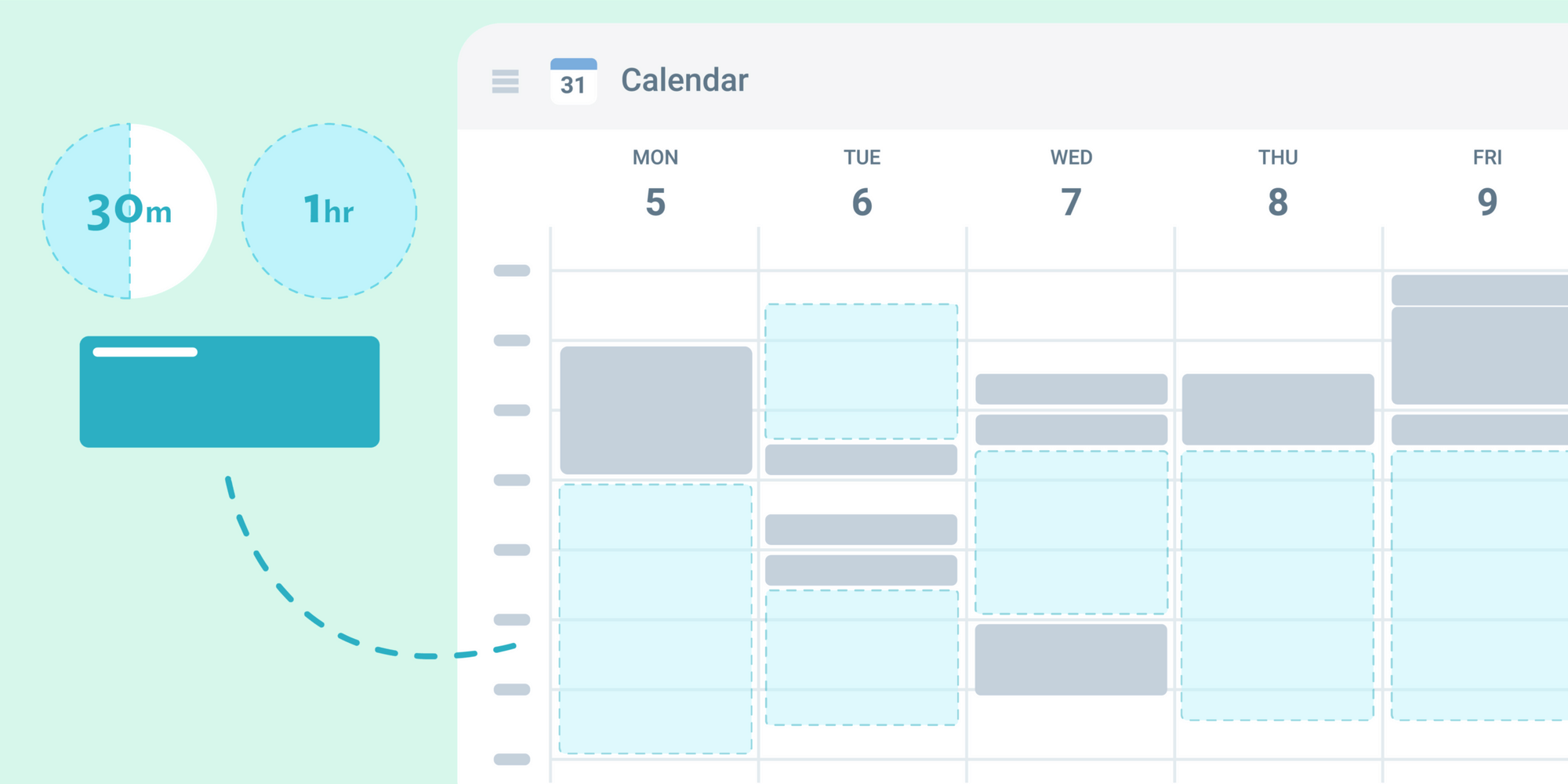 The Best Availability Calendar | Clockwise