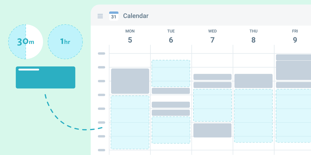The Best Availability Calendar | Clockwise