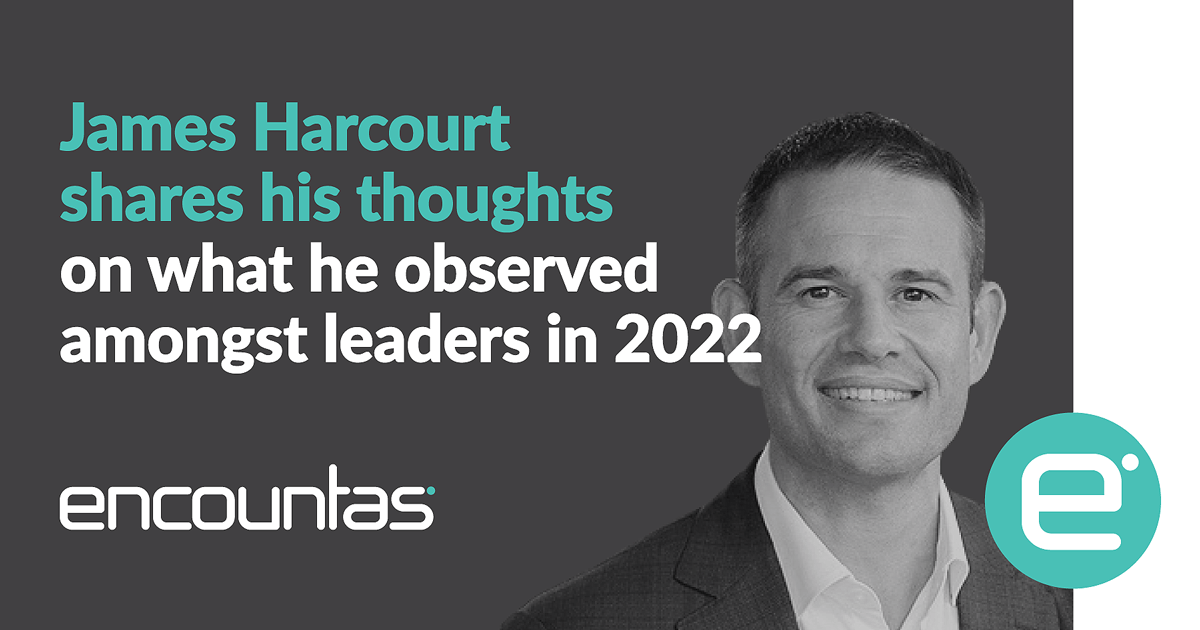 Executive Coach James Harcourt shares insights on 2022