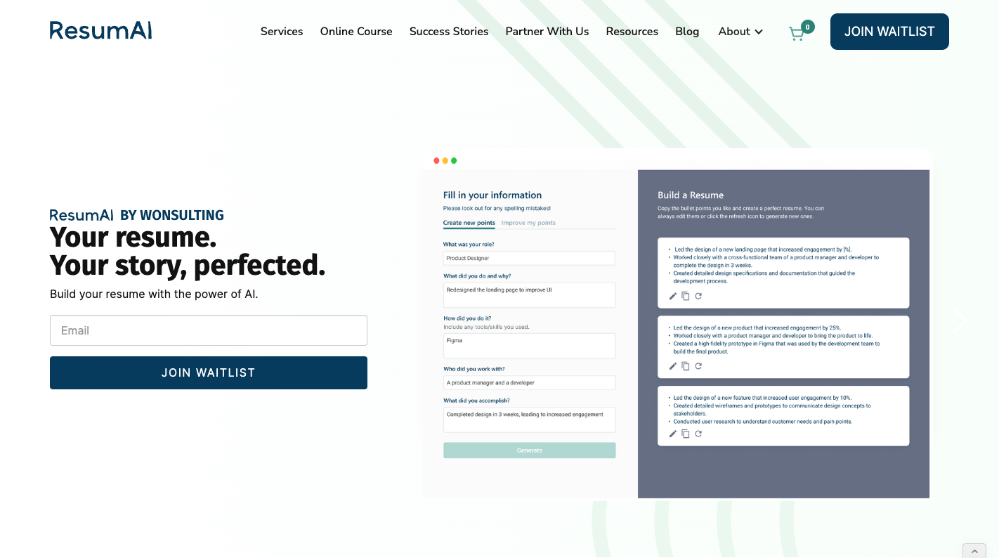 ResumAI by Wonsulting