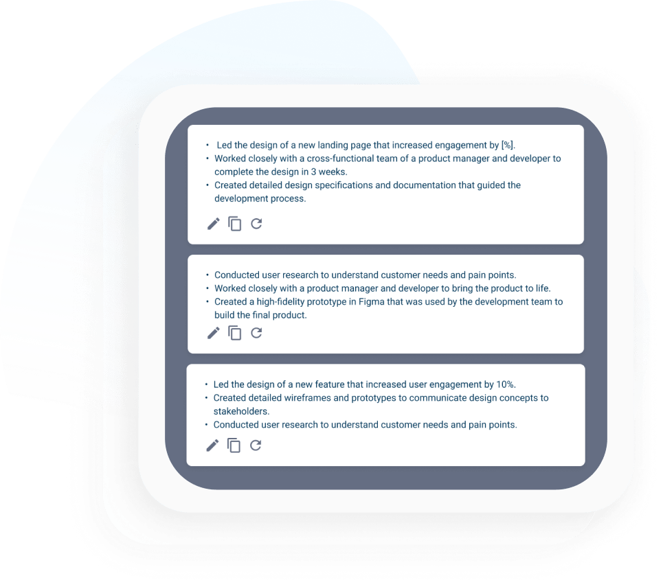 ResumAI by Wonsulting - The BEST AI Resume Builder & Bulletpoint Generator