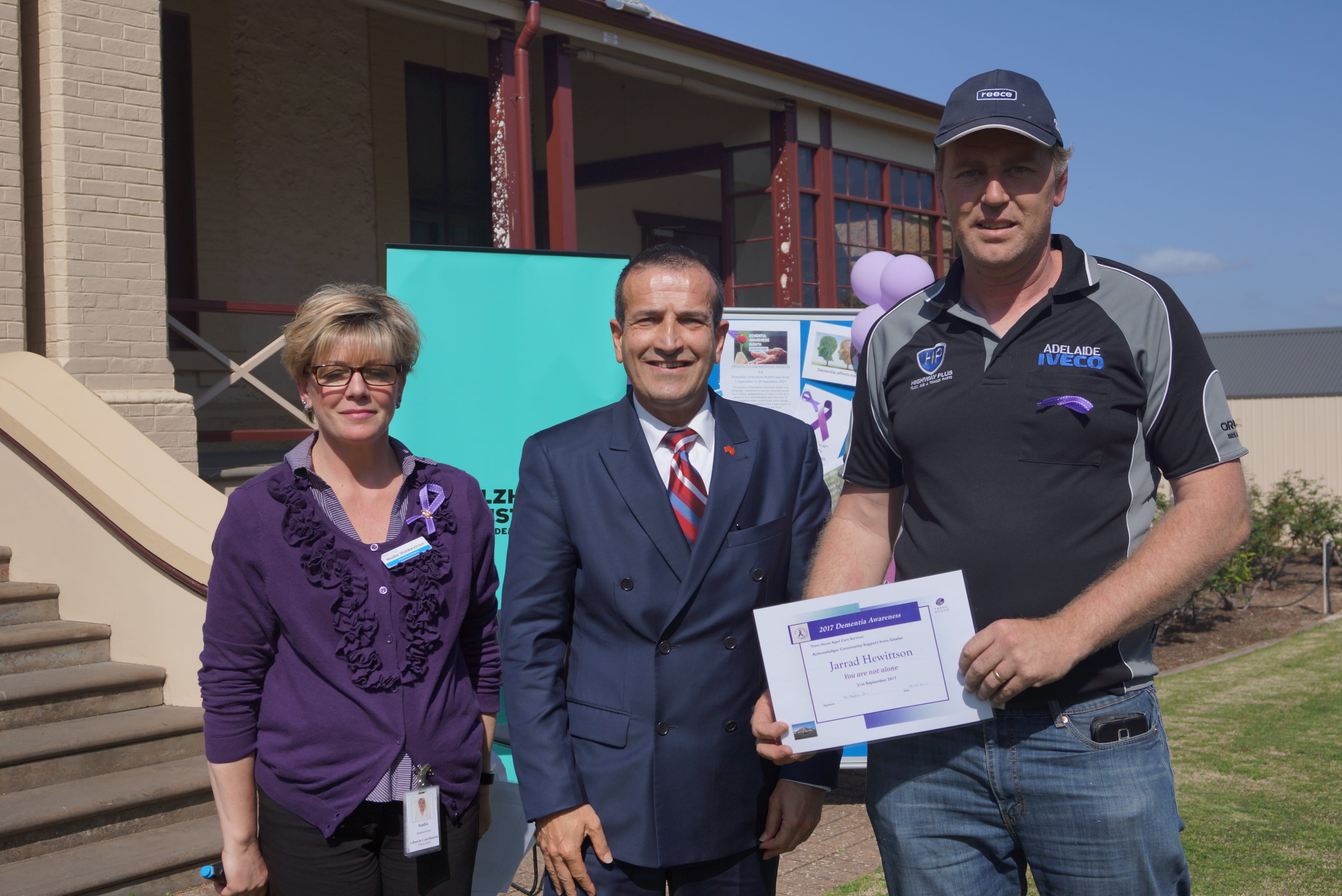 Dementia Awareness Month Celebrated At Trevu House | Tony Piccolo MP