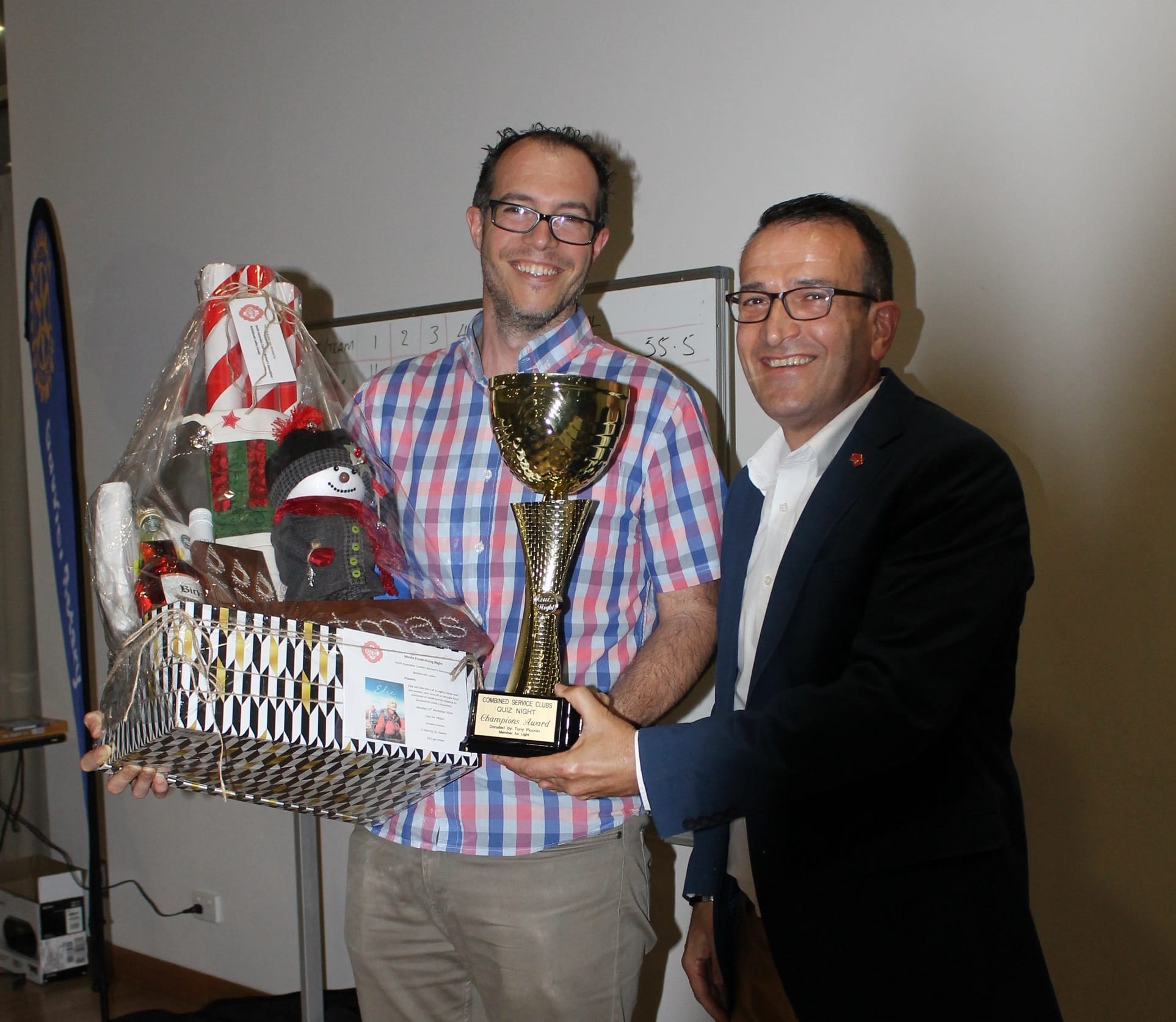 Gawler Apex Are Inaugural Quiz Night Trophy Winners | Tony Piccolo MP