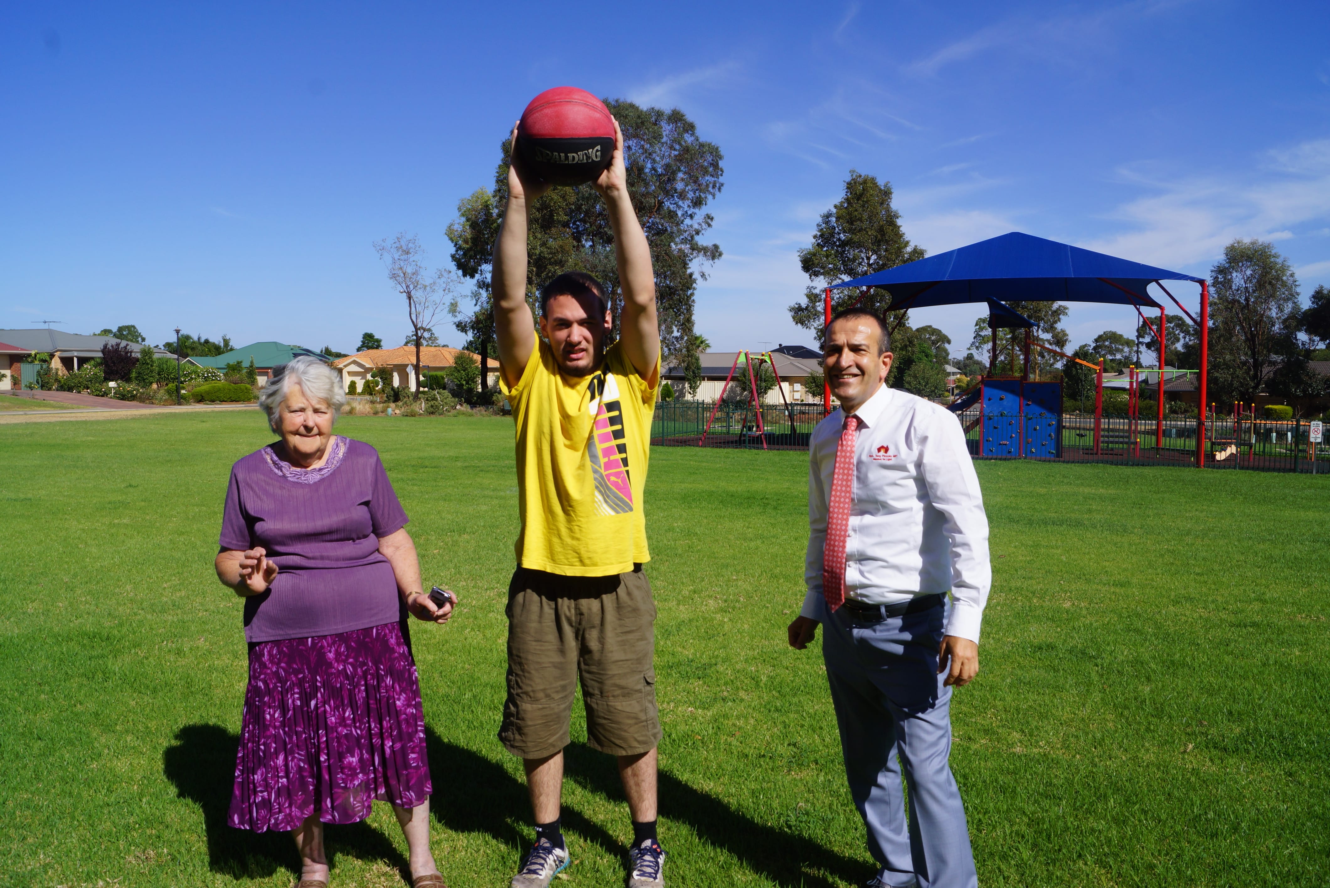 Park Improvements A Slam Dunk For Local Families | Tony Piccolo MP