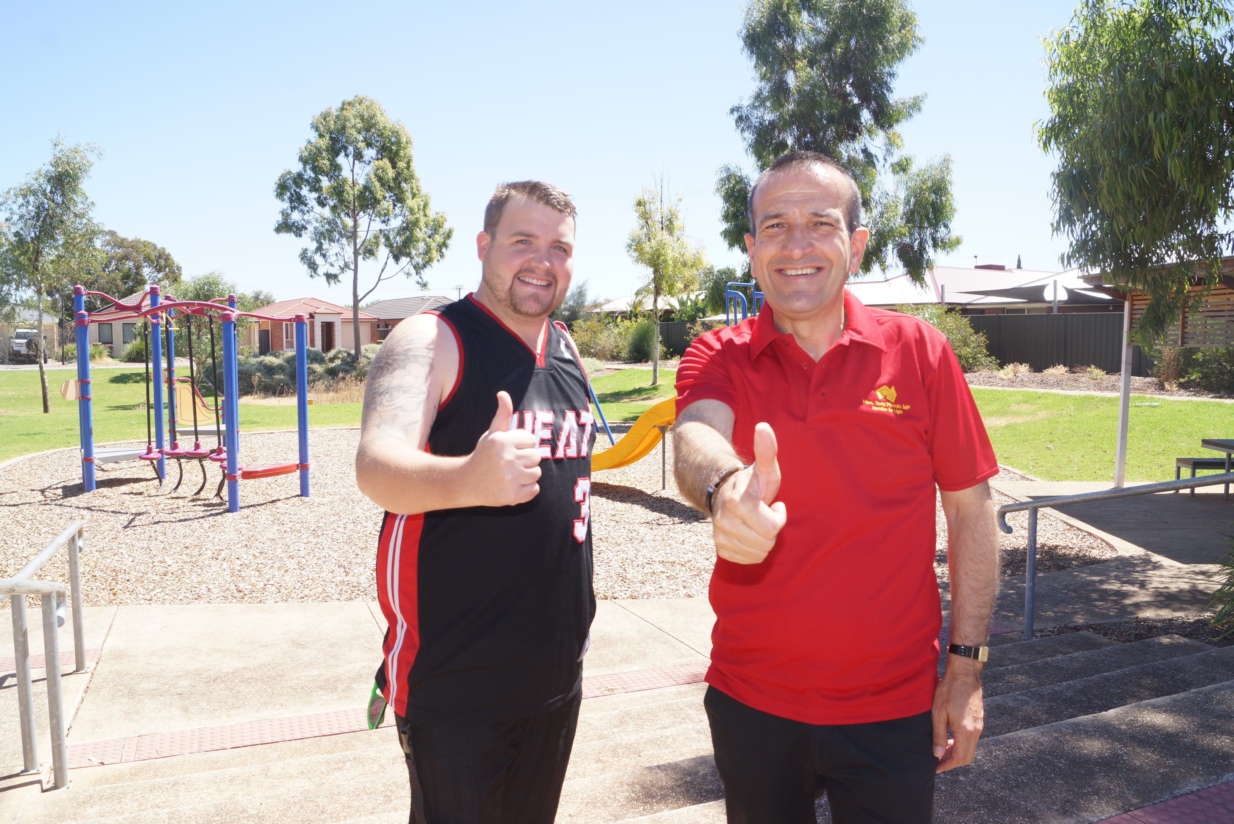 Park Improvements A Slam Dunk For Local Families | Tony Piccolo MP