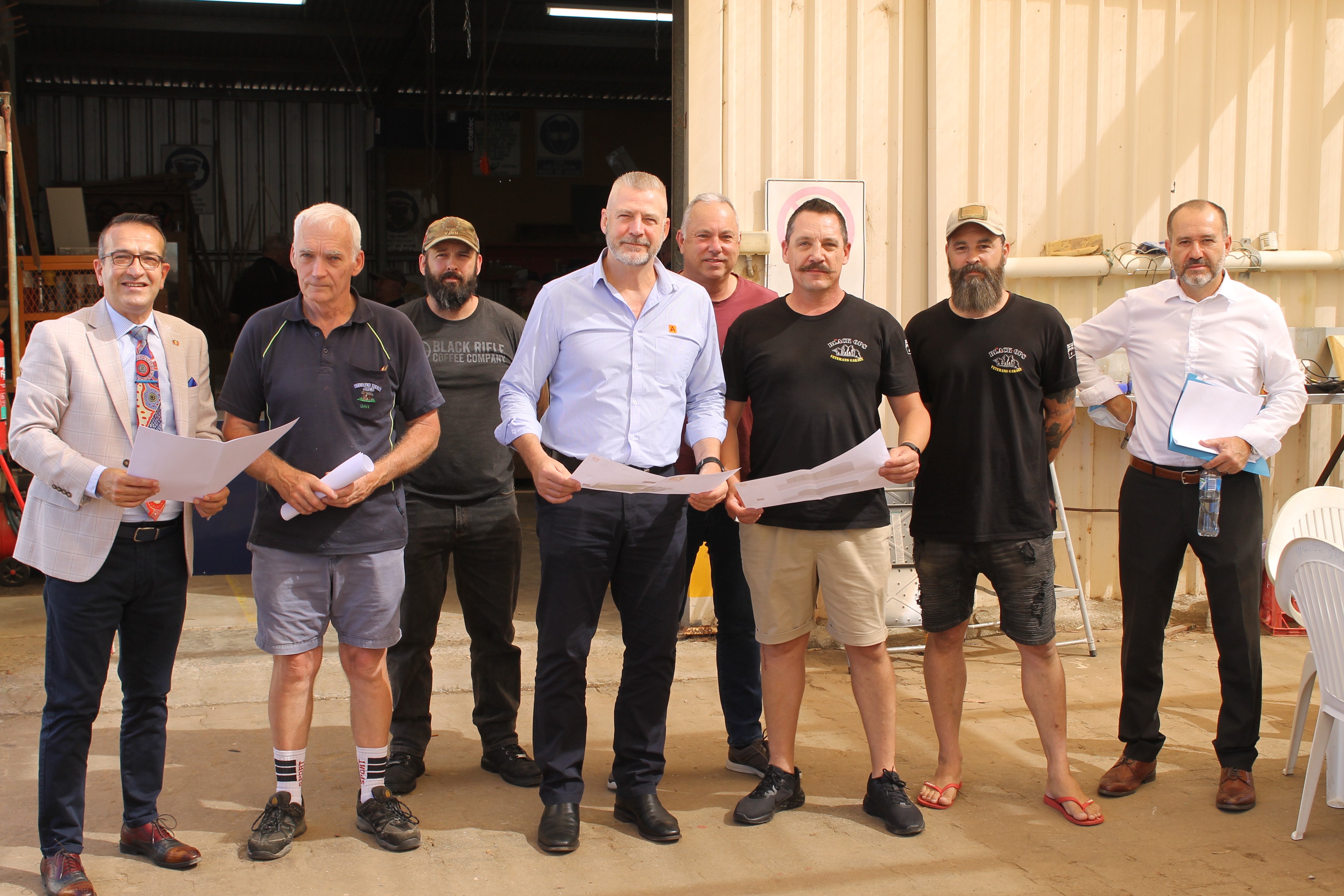 VETERAN'S GARAGE TO HELP REBUILD LIVES | Tony Piccolo MP
