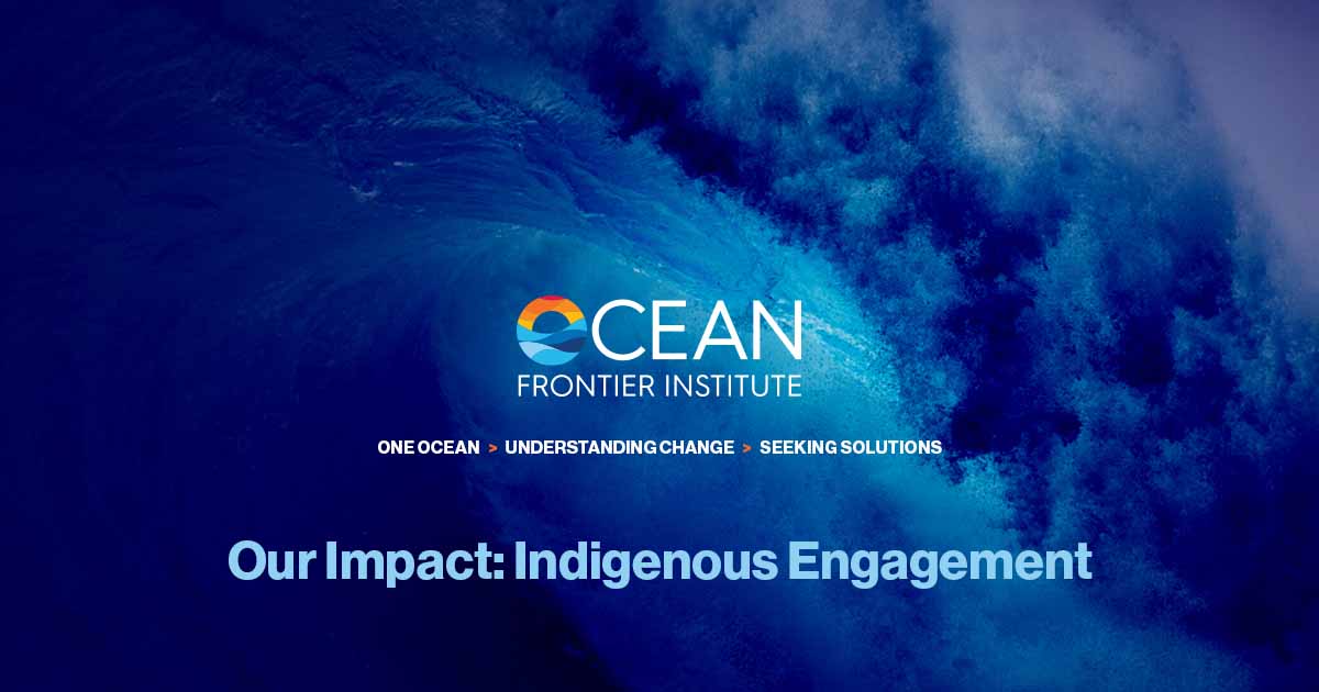 Indigenous Engagement Guide | Ocean Frontier Institute