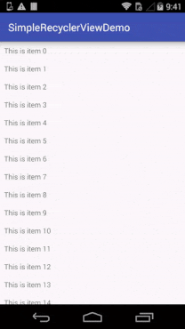 Android Fundamentals: RecyclerView, Adapter, and ViewHolder Pattern