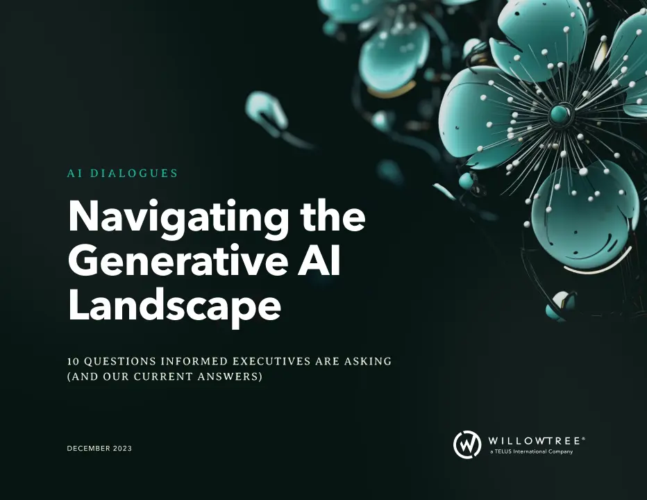 Lessons from WillowTree's Generative AI Experts