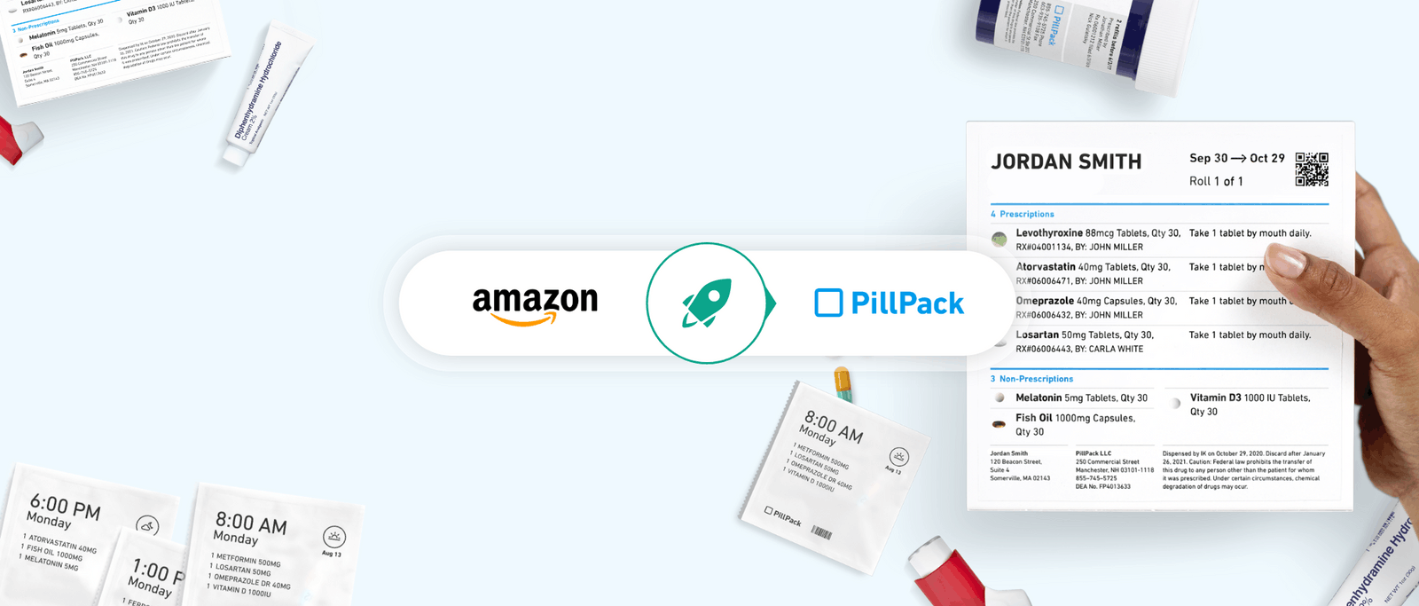 Amazon’s PillPack: A better, simpler, smarter pharmacy.