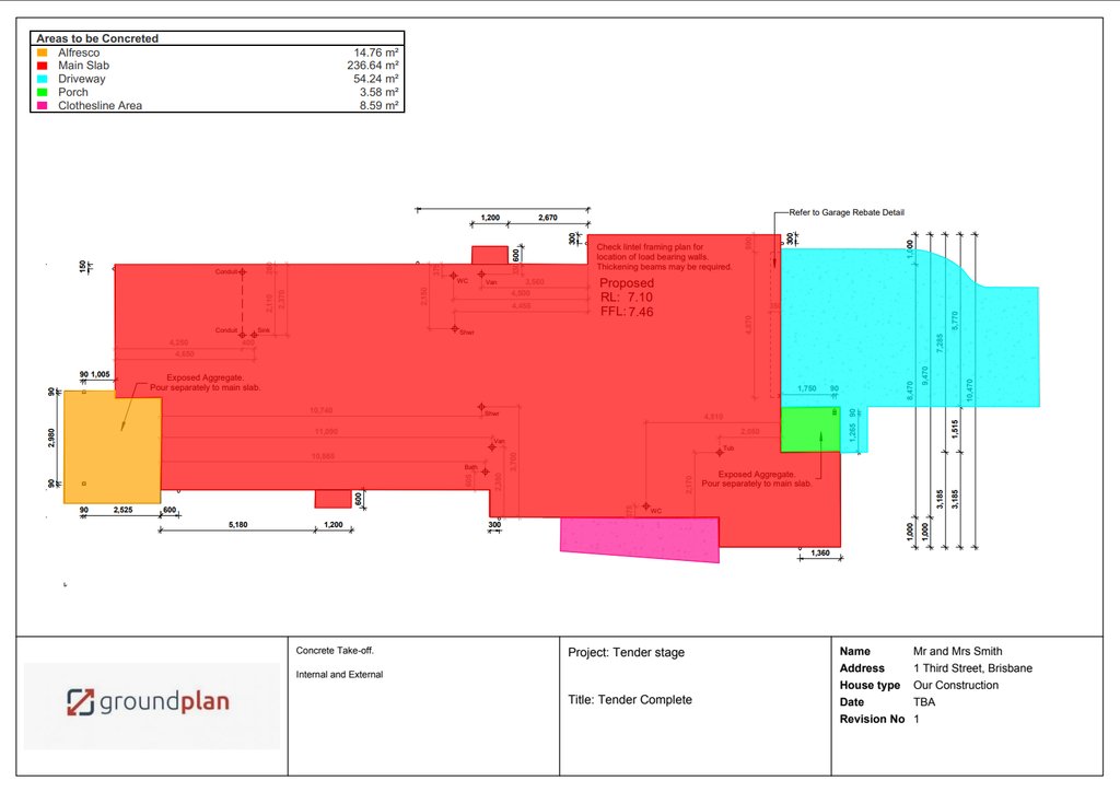 Cloud Based Concrete Estimating & Takeoff Software - Groundplan