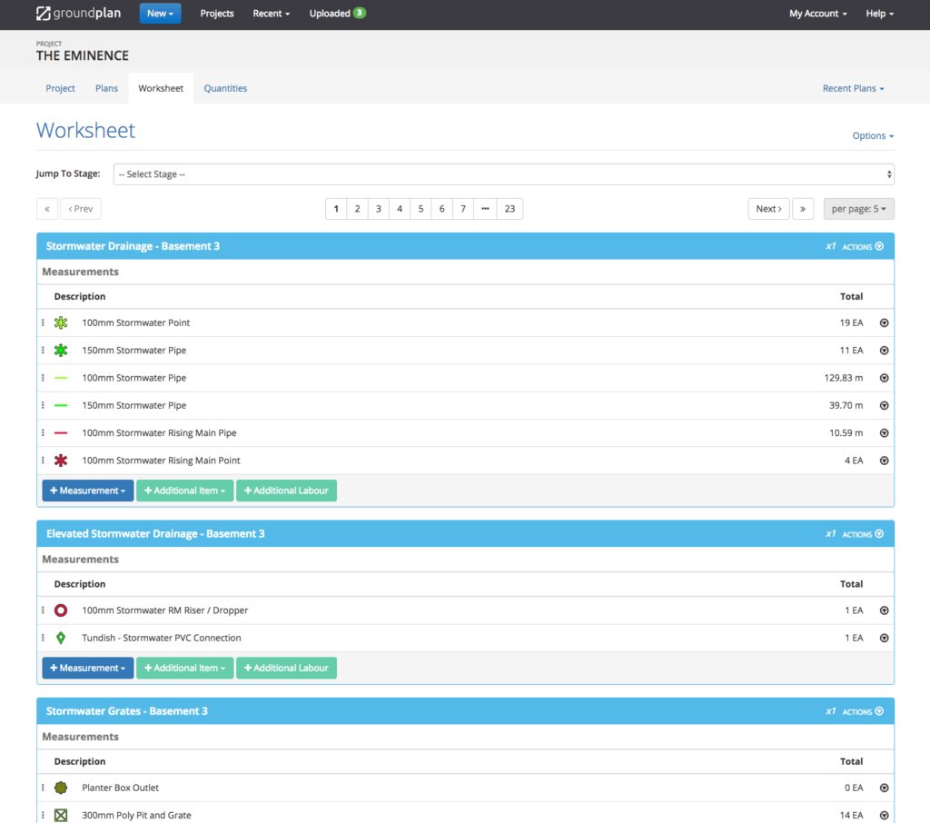 Cloud Based Plumbing Estimating & Takeoff Software - Groundplan