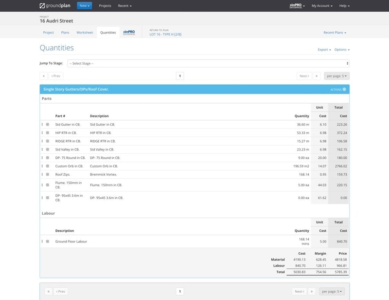 Cloud Based Roofing Estimating & Takeoff Software - Groundplan