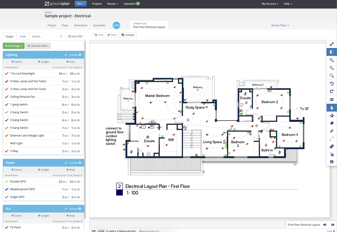 Cloud Based Electrical Estimating & Takeoff Software - Groundplan