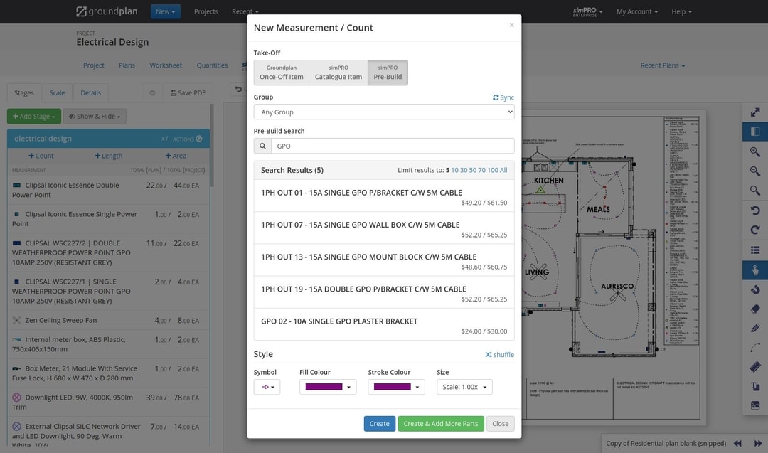 The Groundplan & simPRO integration