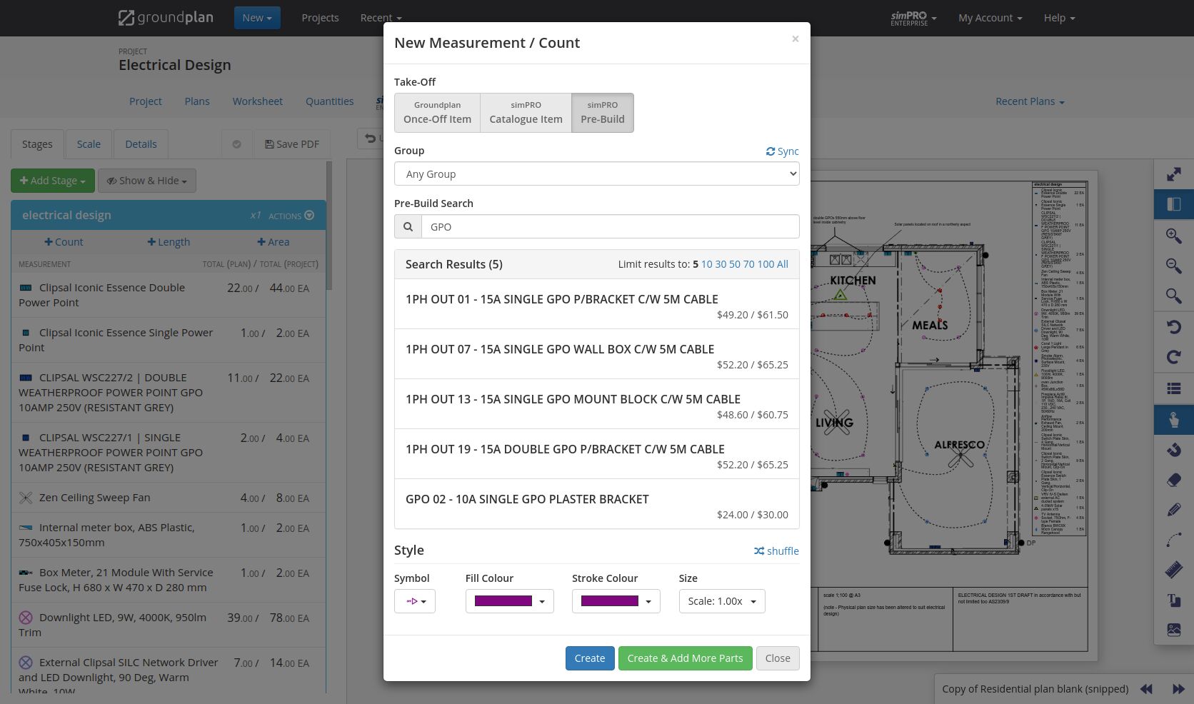 The Groundplan & simPRO integration