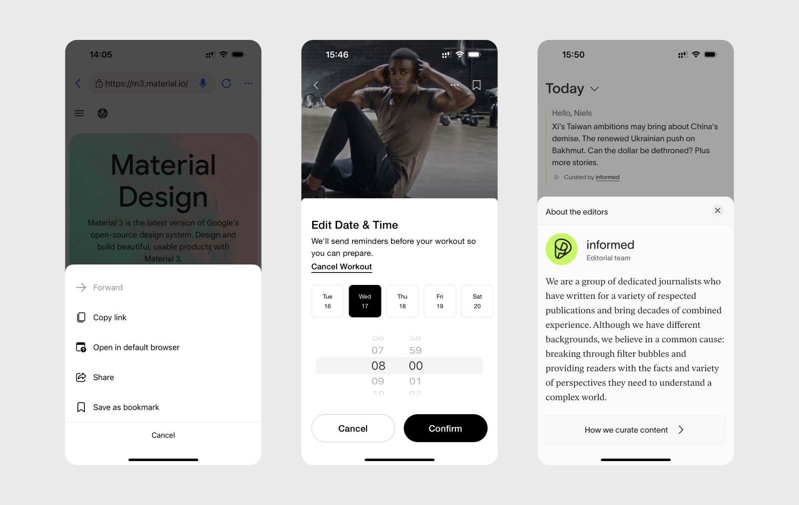 Improving the accessibility of Bottom Sheets