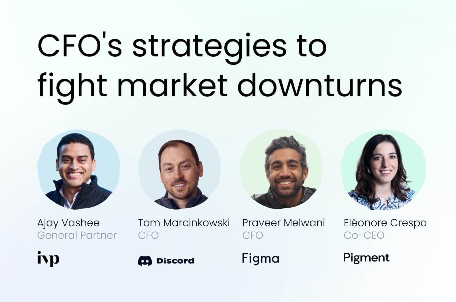 CFOs' Strategies to Fight the Market Downturns | Pigment Webinars