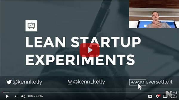 How to Run a Lean Startup Experiment - DENSTARTUPWEEK