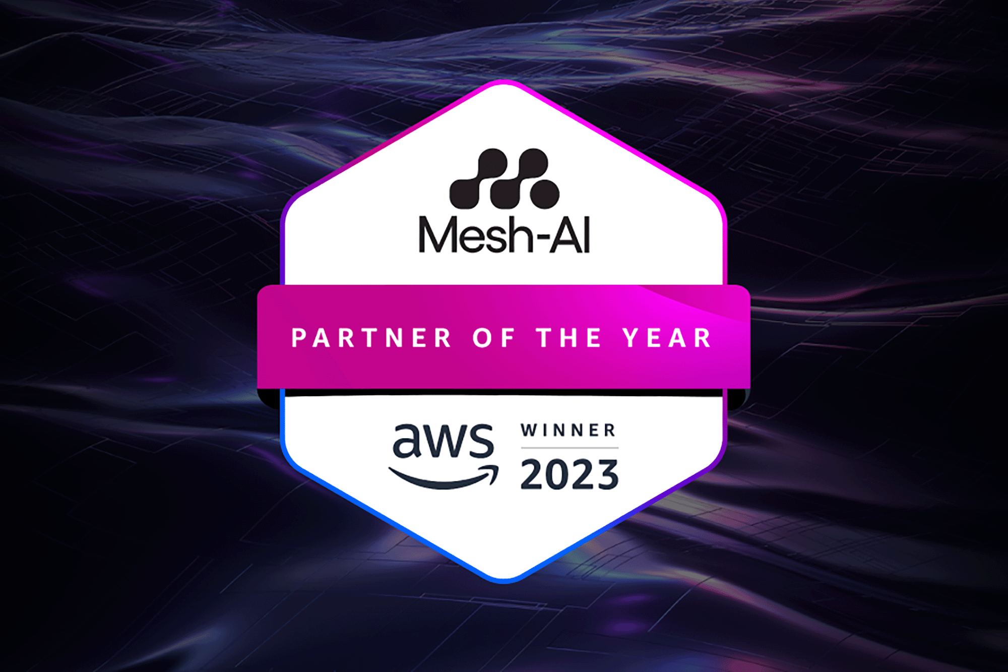 Mesh-AI wins AWS Sustainability Partner of the Year!