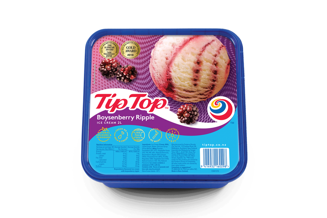 Tip Top Ice Cream Tubs - Tip Top
