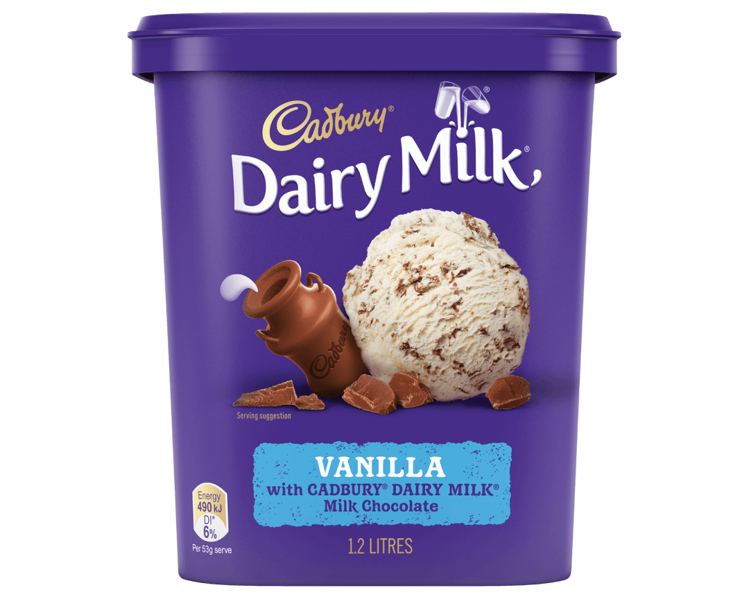 Cadbury® Dairy Milk® Vanilla - Tip Top
