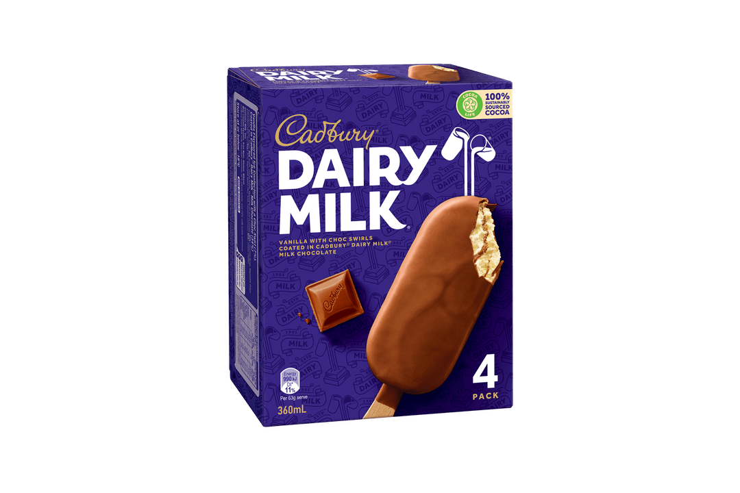 Cadbury® Dairy Milk® Vanilla - Tip Top