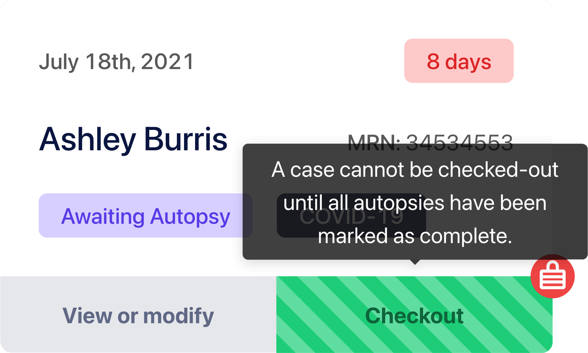 MorgueBoard™ | Decedent Tracking & Morgue Management