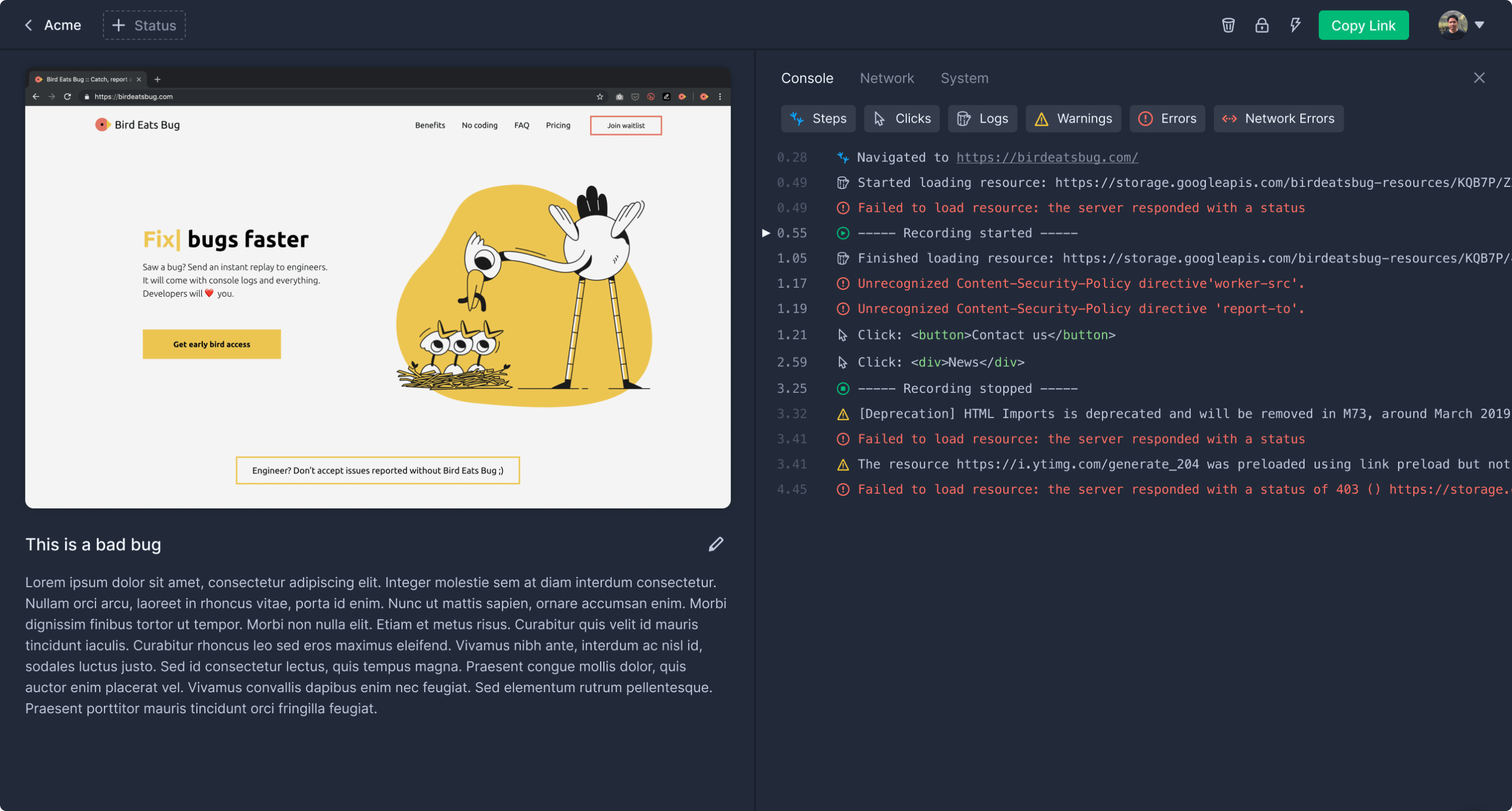 How To Write A Bug Report Effectively Examples And Templates Bug