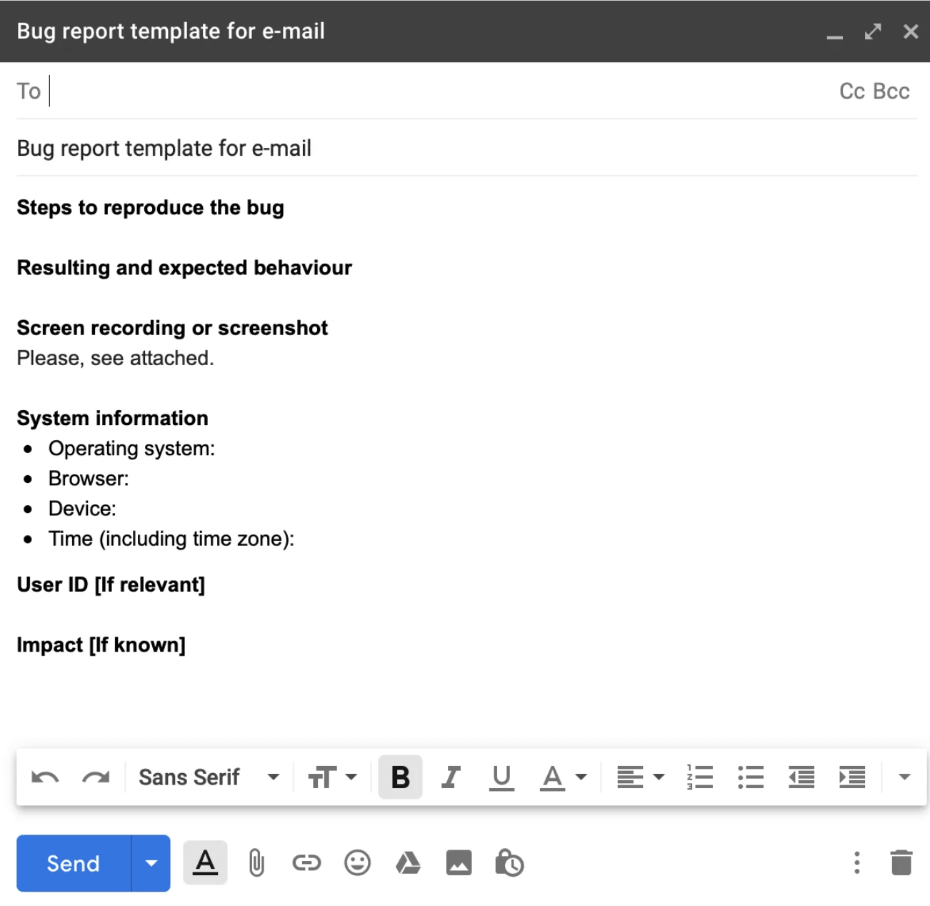 How To Write A Bug Report Effectively Examples And Templates Bug How To Write A Bug Report Effectively Examples And Templates Bug